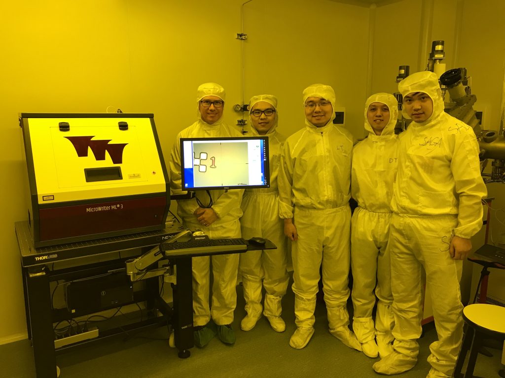 MicroWriter ML3 in Peking University | Durham Magneto Optics